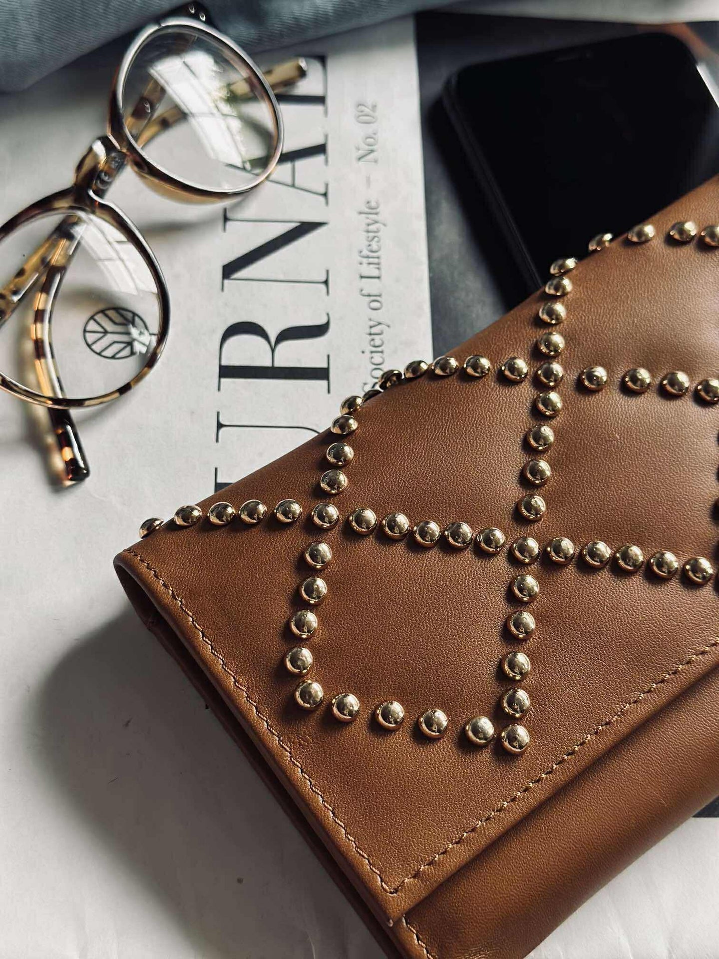 Clutch med nitter - LIMA large – VIAMAJA.DE