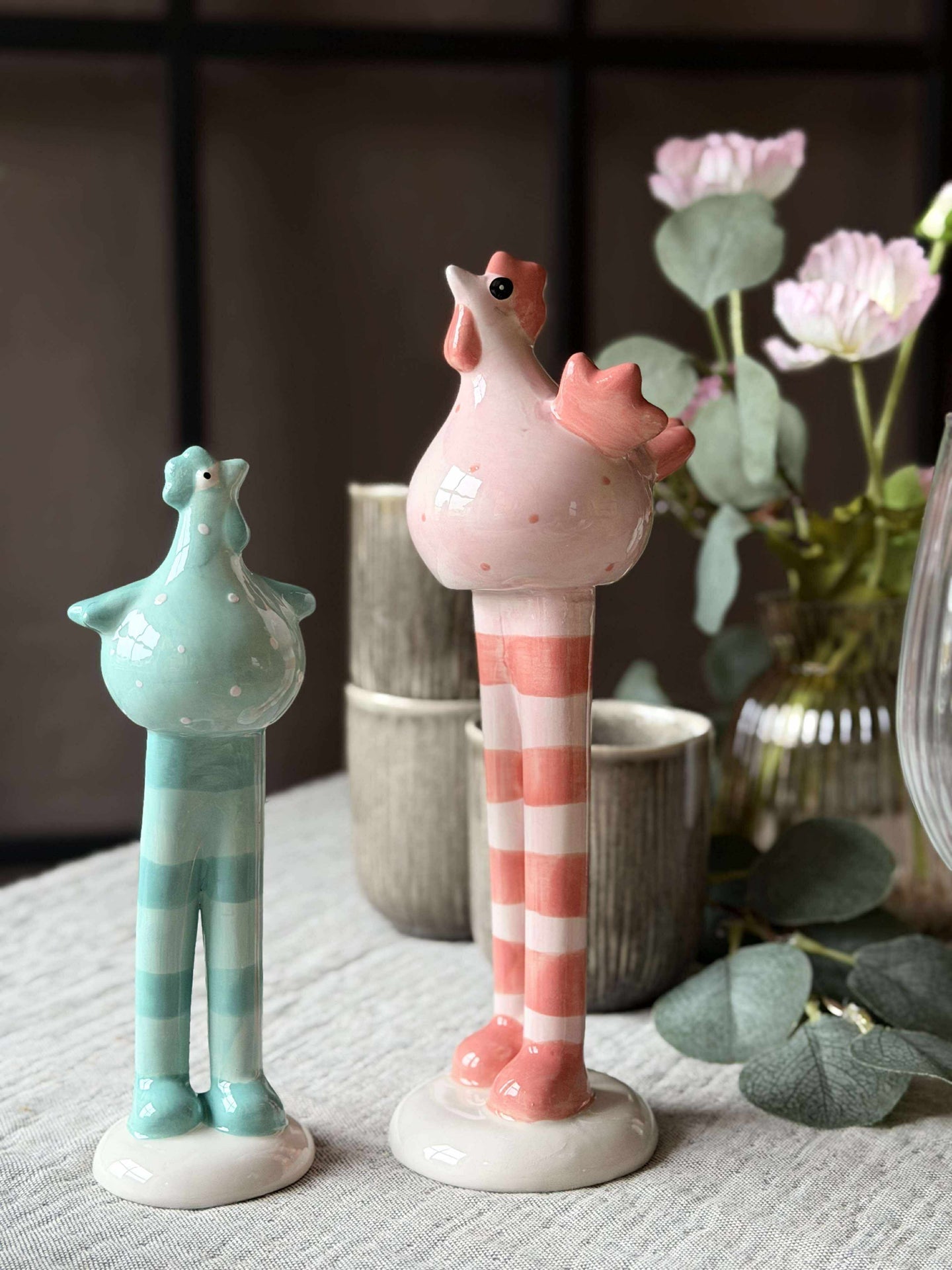 Huhn mit langen Beinen - Blau | Kaufen Sie hier – VIAMAJA.DE