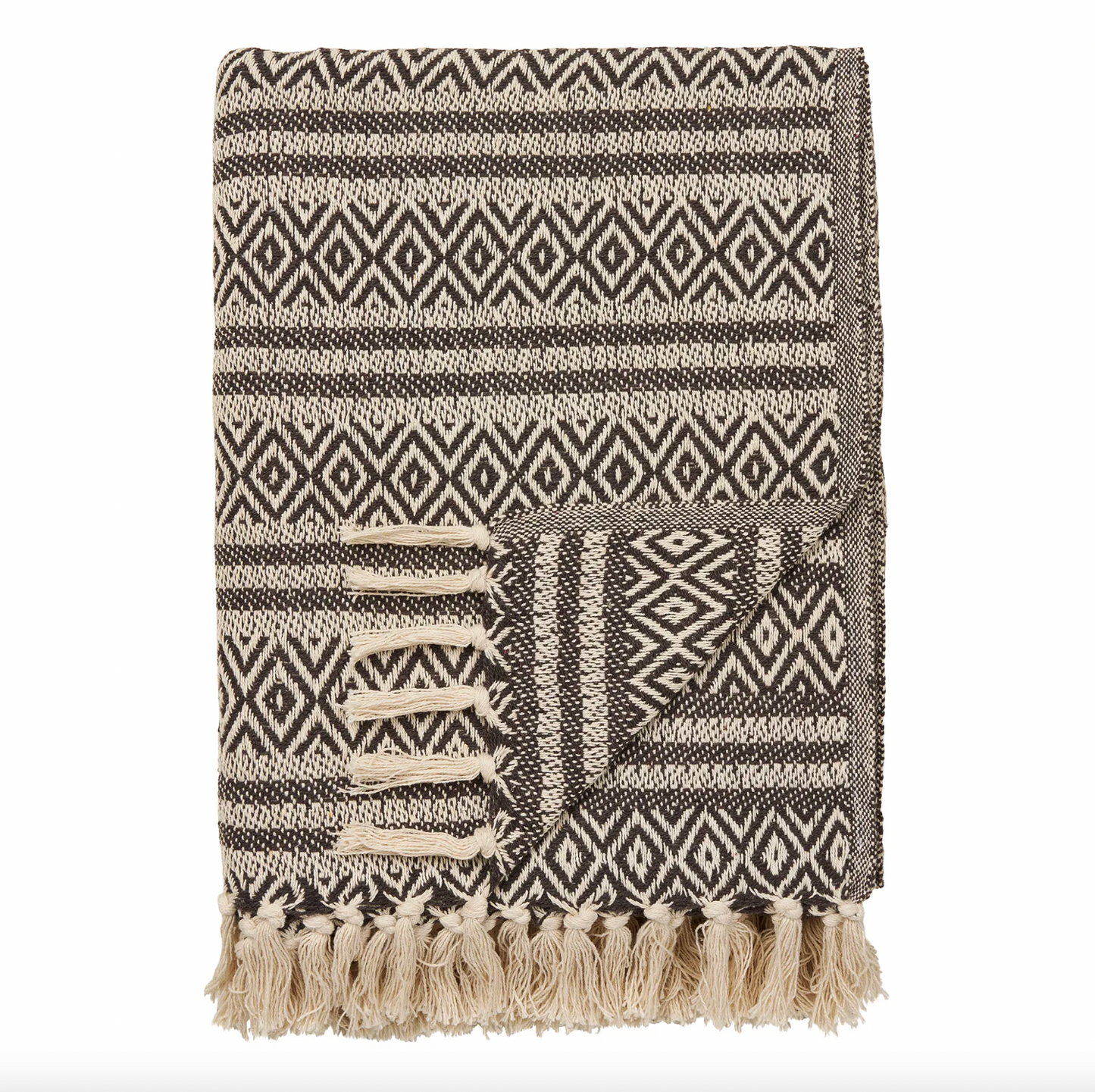 Plaid - Boheme Baumwolle | Stilvoll & nachhaltig – VIAMAJA.DE